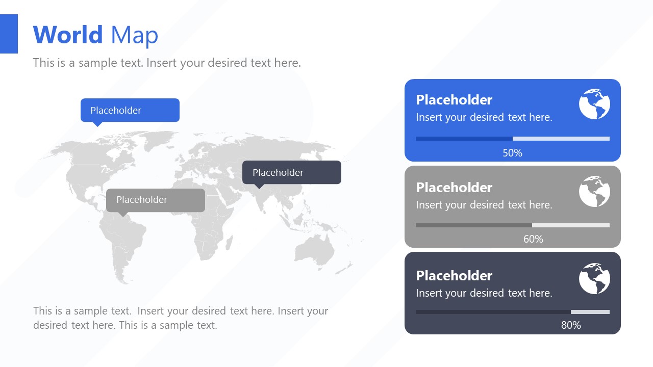 powerpoint global map template free