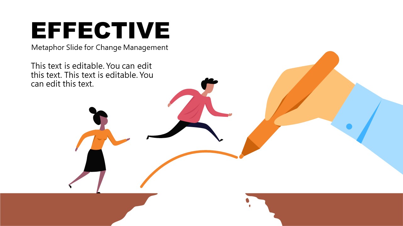 Change Management Metaphor Slides for PowerPoint - SlideModel
