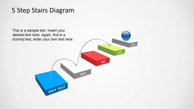 5 Steps PowerPoint Templates & Diagrams