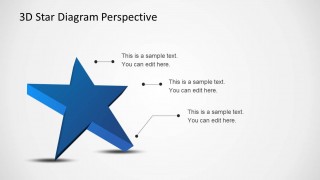 3D Star Diagram Template for PowerPoint - SlideModel