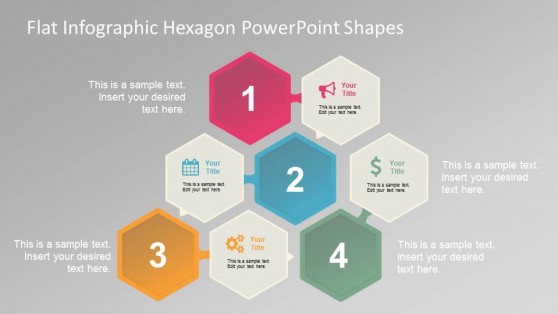 Hexagon Shape Templates for PowerPoint