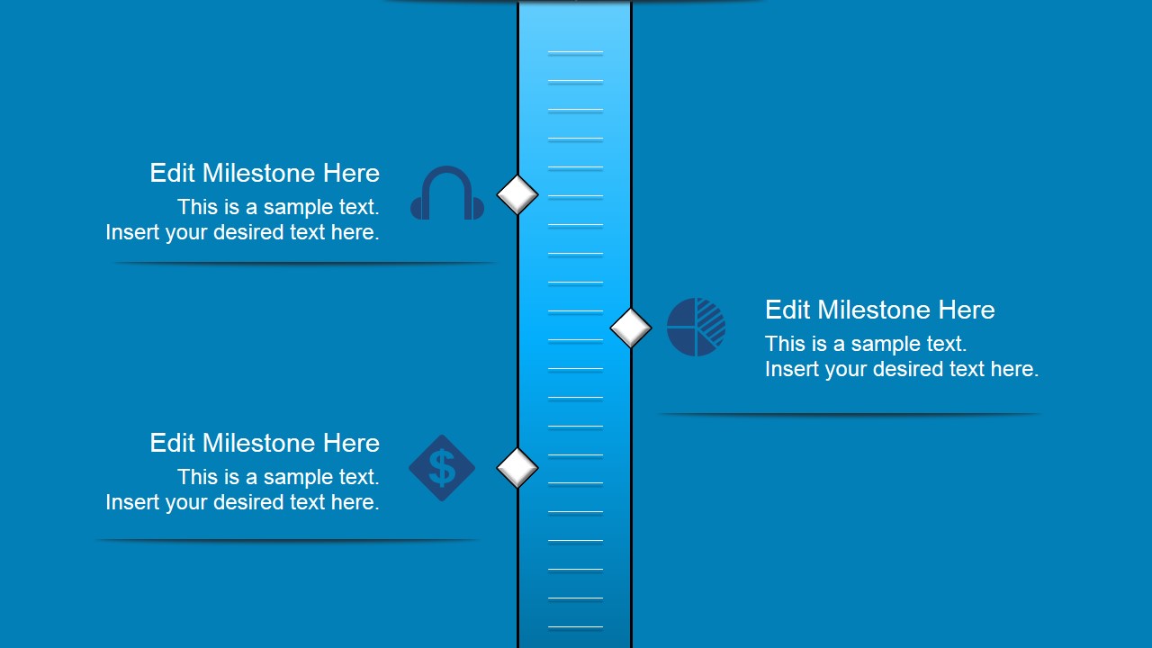 Vertical Timeline Design for PowerPoint - SlideModel