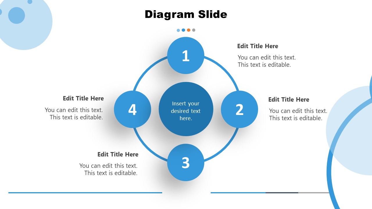 4 Steps PowerPoint Simple Diagram - SlideModel