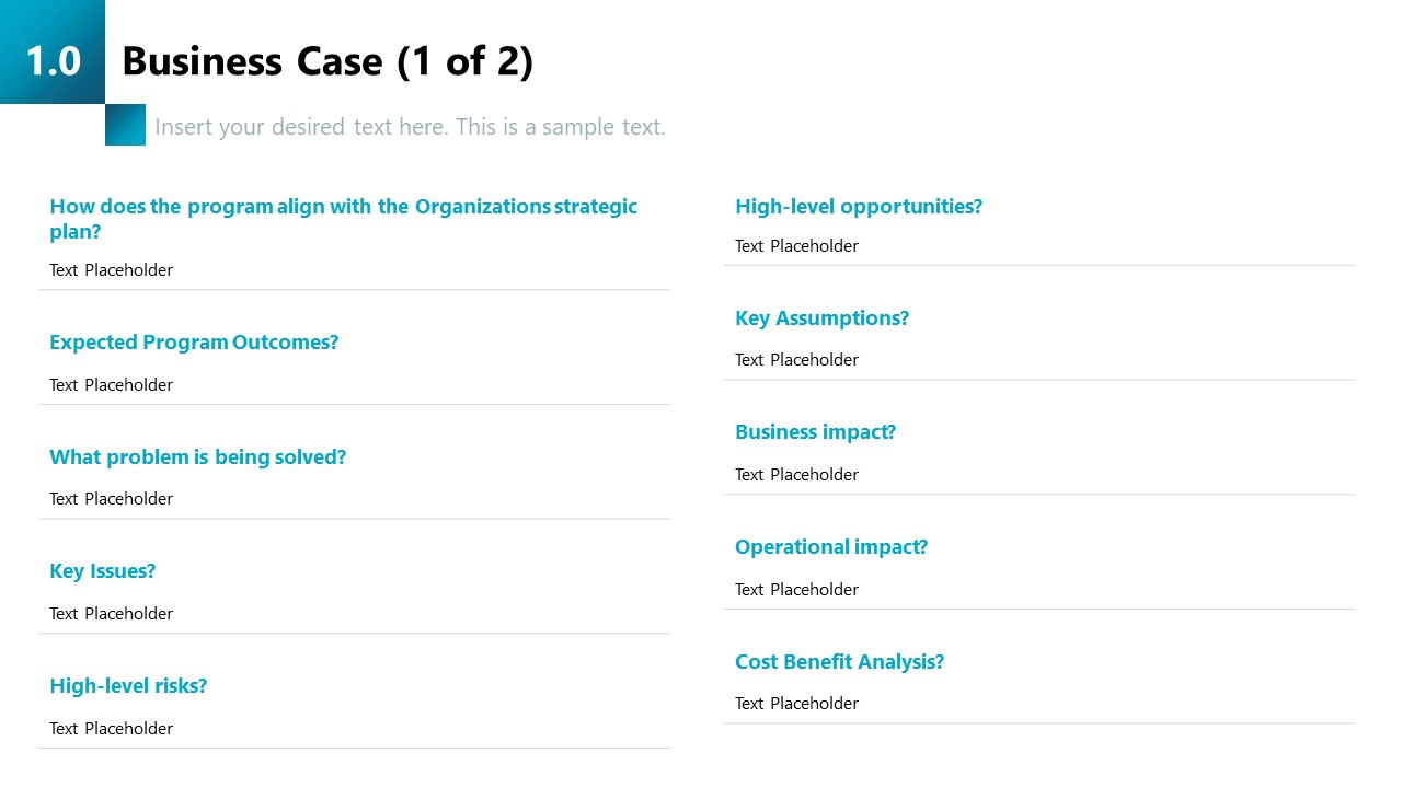 Program Management PowerPoint Template & Slides
