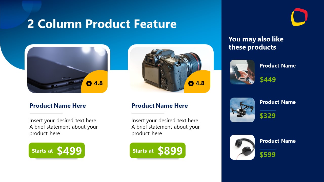 Product Catalog PowerPoint Template