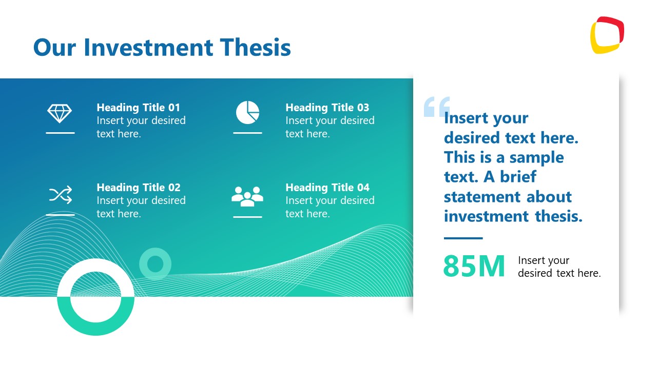 Investment Pitch Book PowerPoint Template