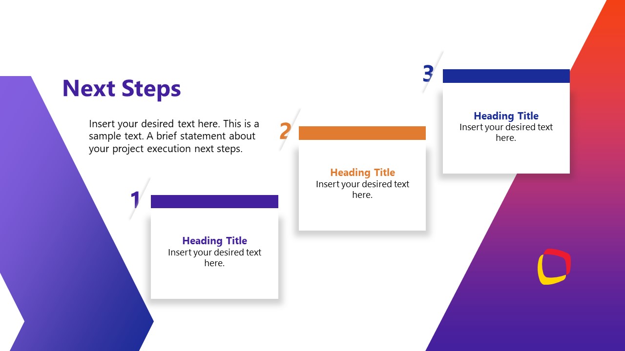 Next Steps For Project Execution Slide - SlideModel