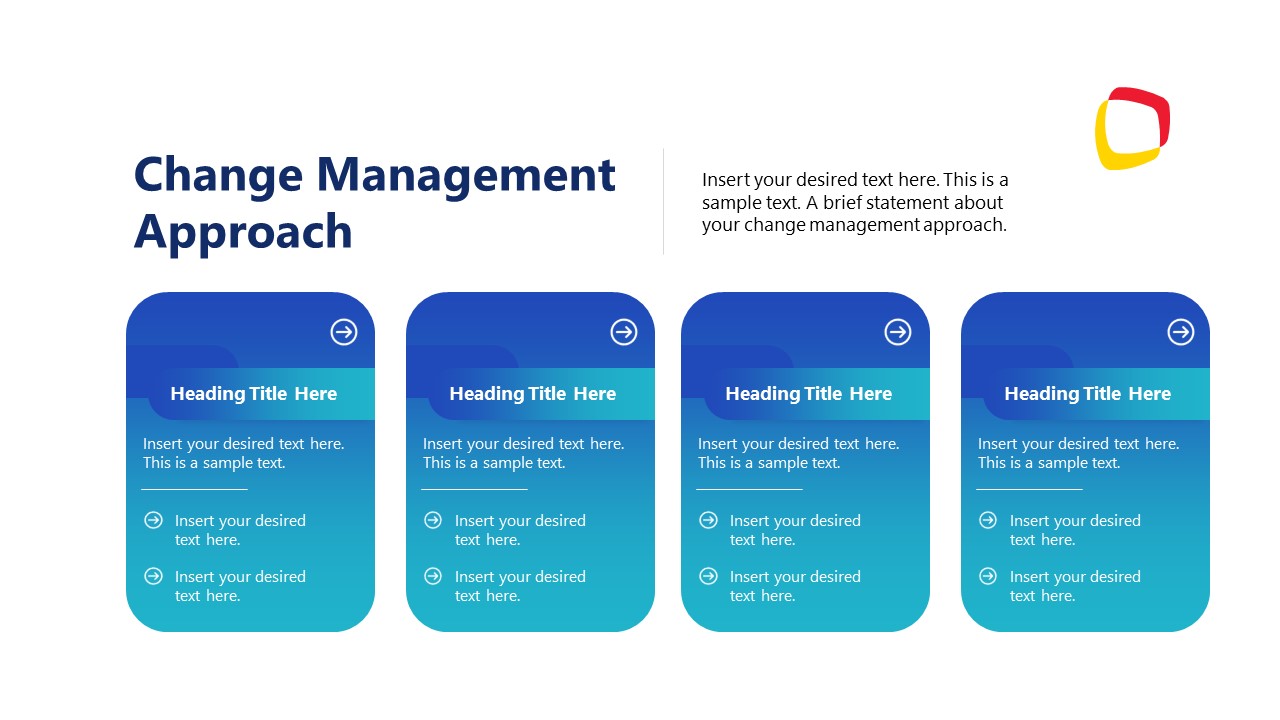 Change Management Project PowerPoint Template