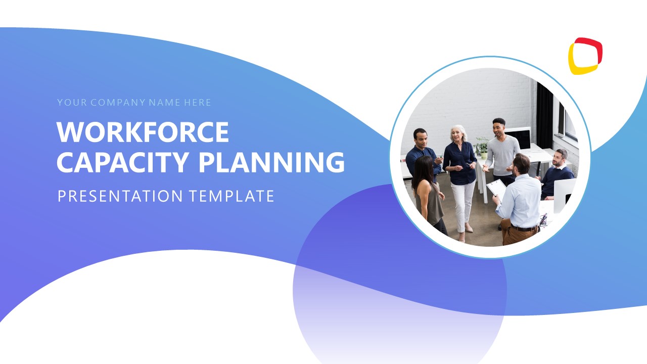 Cover Slide - Workforce Capacity Planning Template - SlideModel