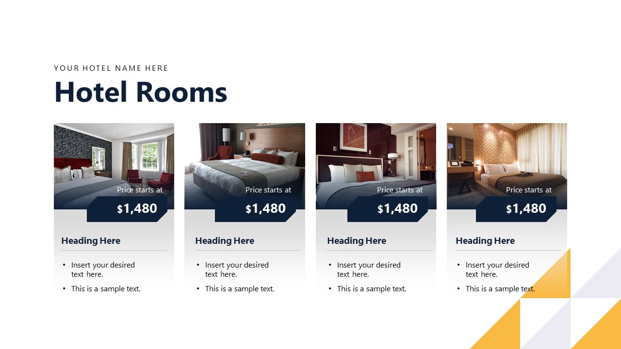 Hotel Company Overview PowerPoint Template