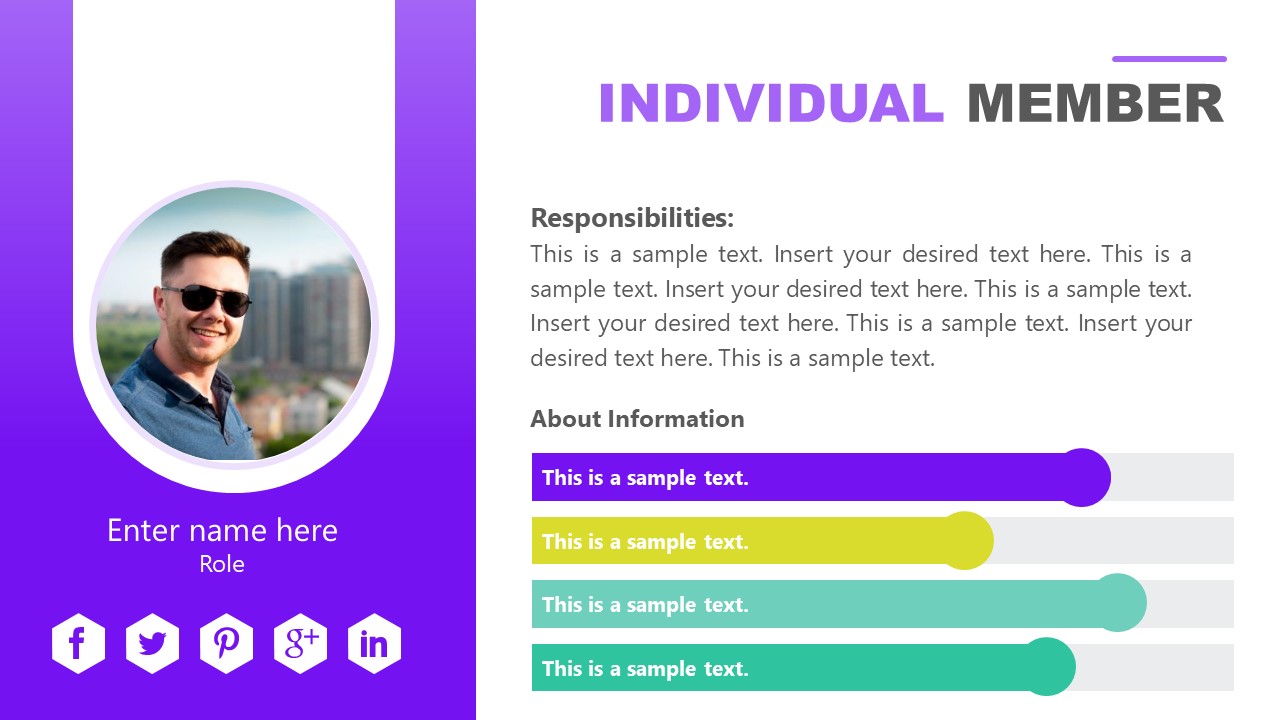 Team Introduction Template for PowerPoint - SlideModel
