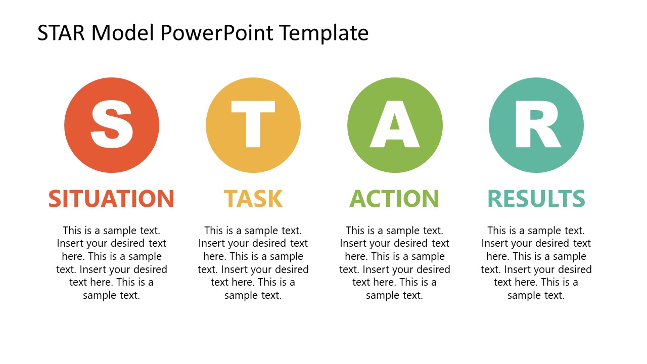 STAR Model PowerPoint Template & Presentation Slides