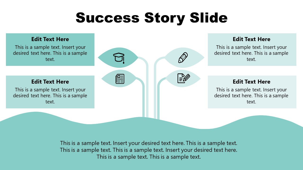 Success Story PowerPoint Template - SlideModel