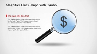 Magnifier Glass Shape for PowerPoint - SlideModel