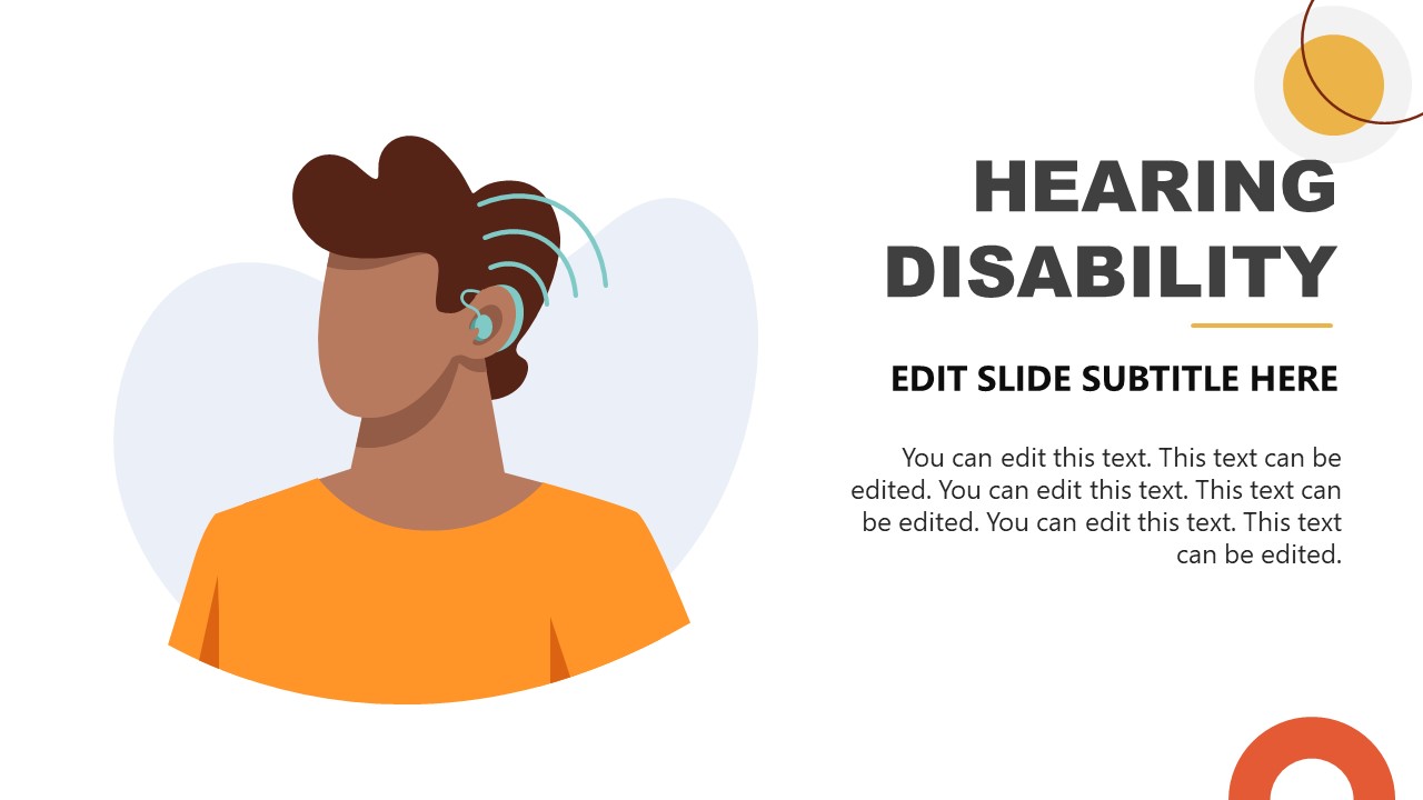 Disability at Work PowerPoint Template & Presentation Slides