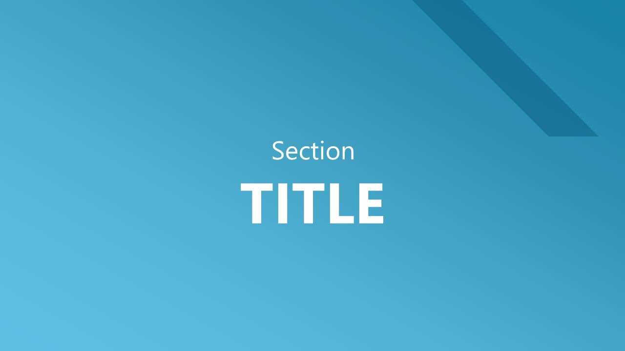 Professional Blue Business PowerPoint Template
