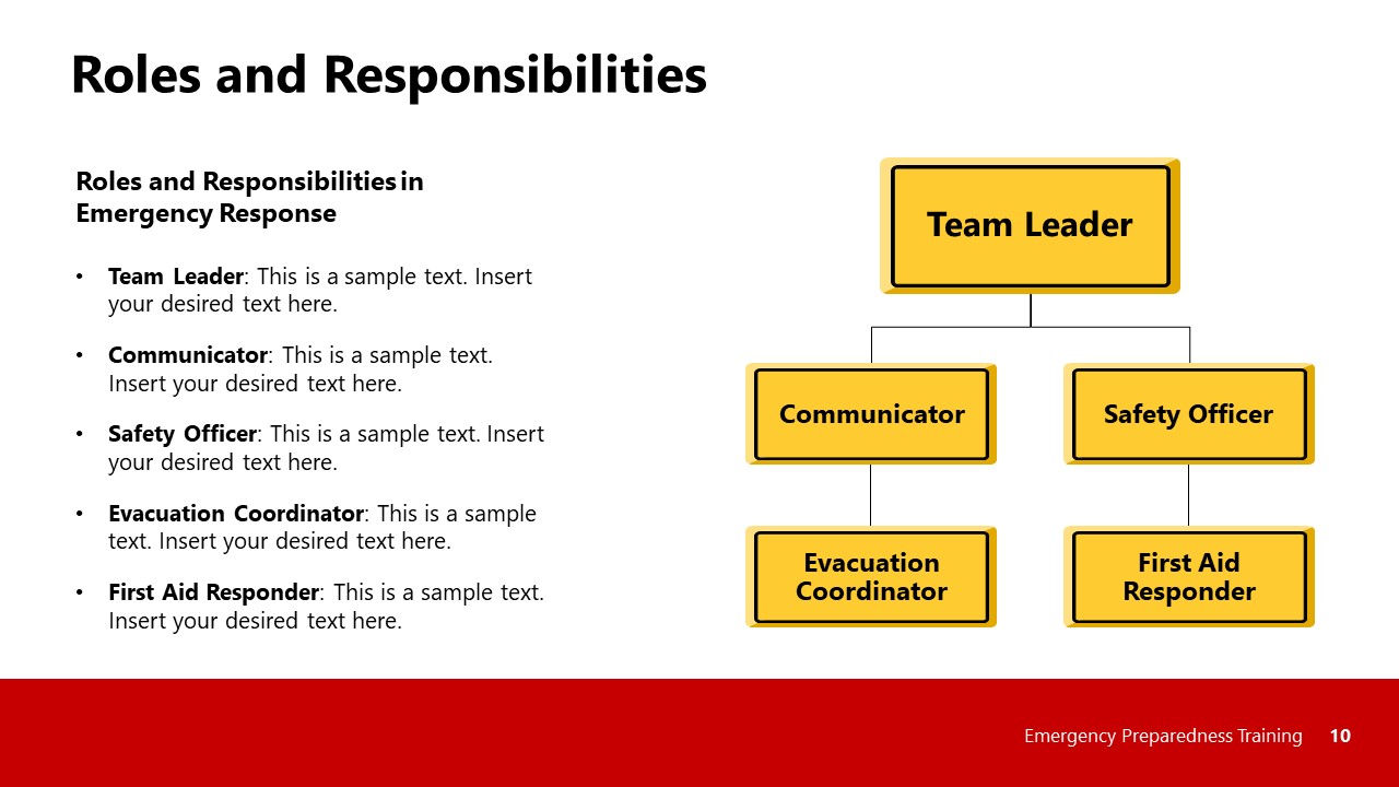 Emergency Preparedness PowerPoint Template