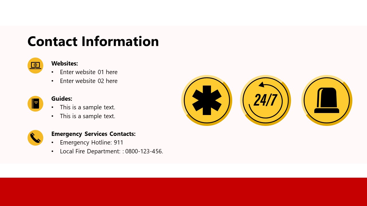 Emergency Preparedness PowerPoint Template