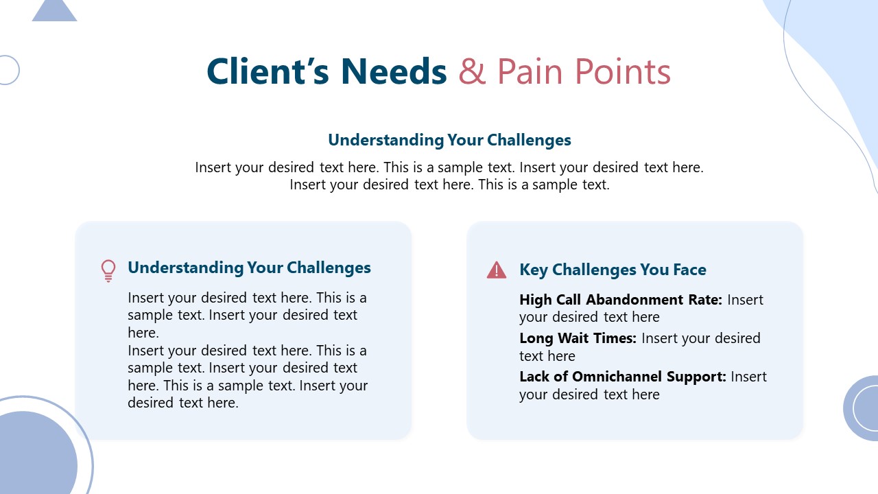 Call Center Proposal PowerPoint Template