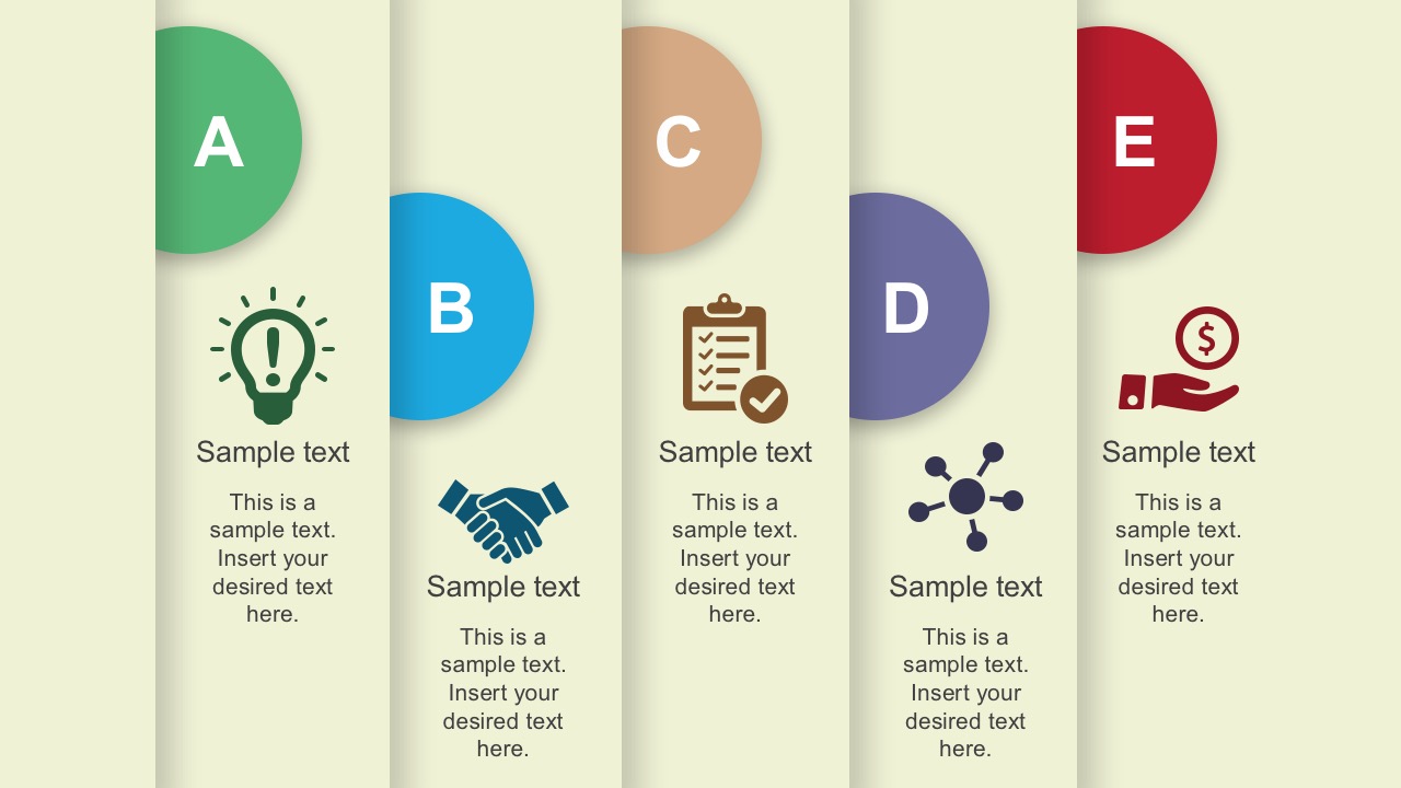 Process Flow Slide For PowerPoint SlideModel