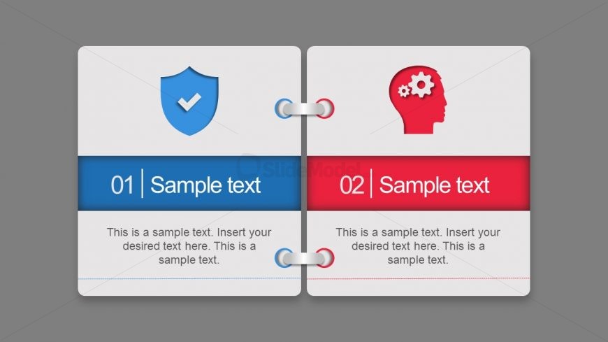 Free Infographic PowerPoint Index Card - SlideModel