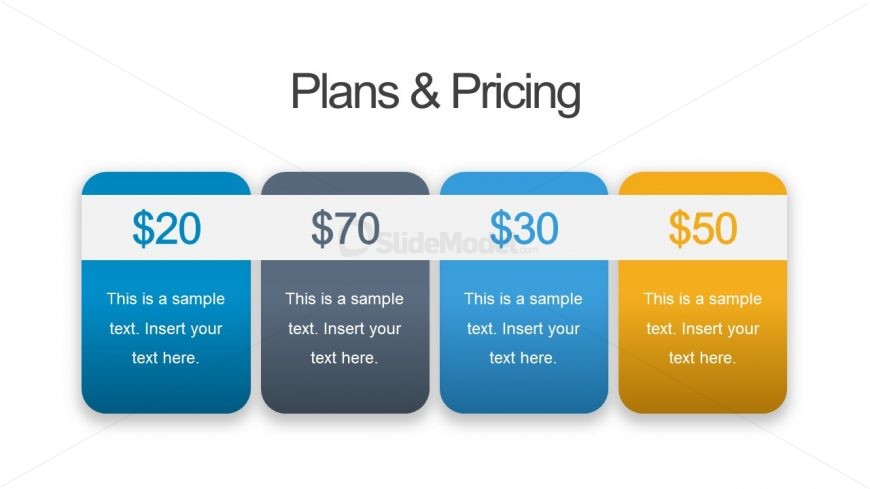 Price and Plan Table in PowerPoint - SlideModel
