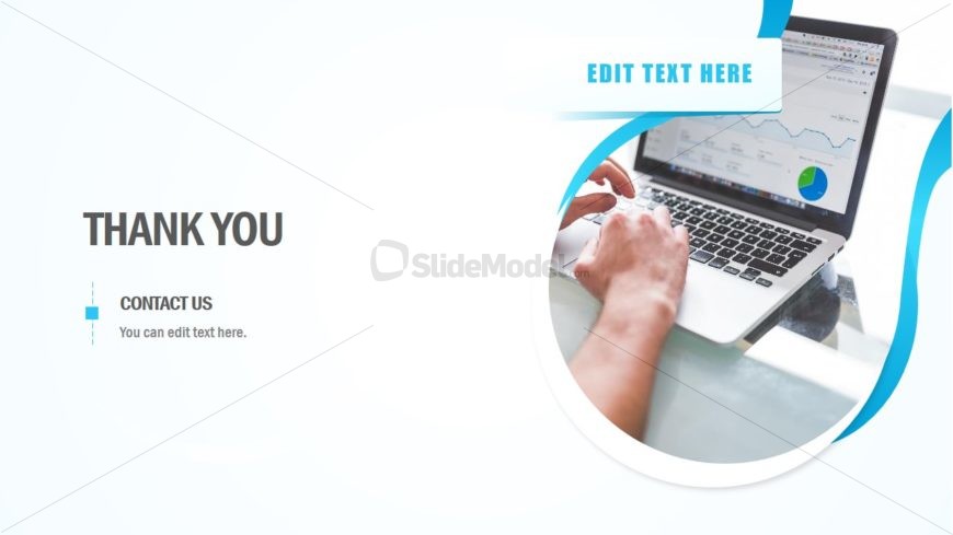 Thank You Slide of Business PowerPoint - SlideModel