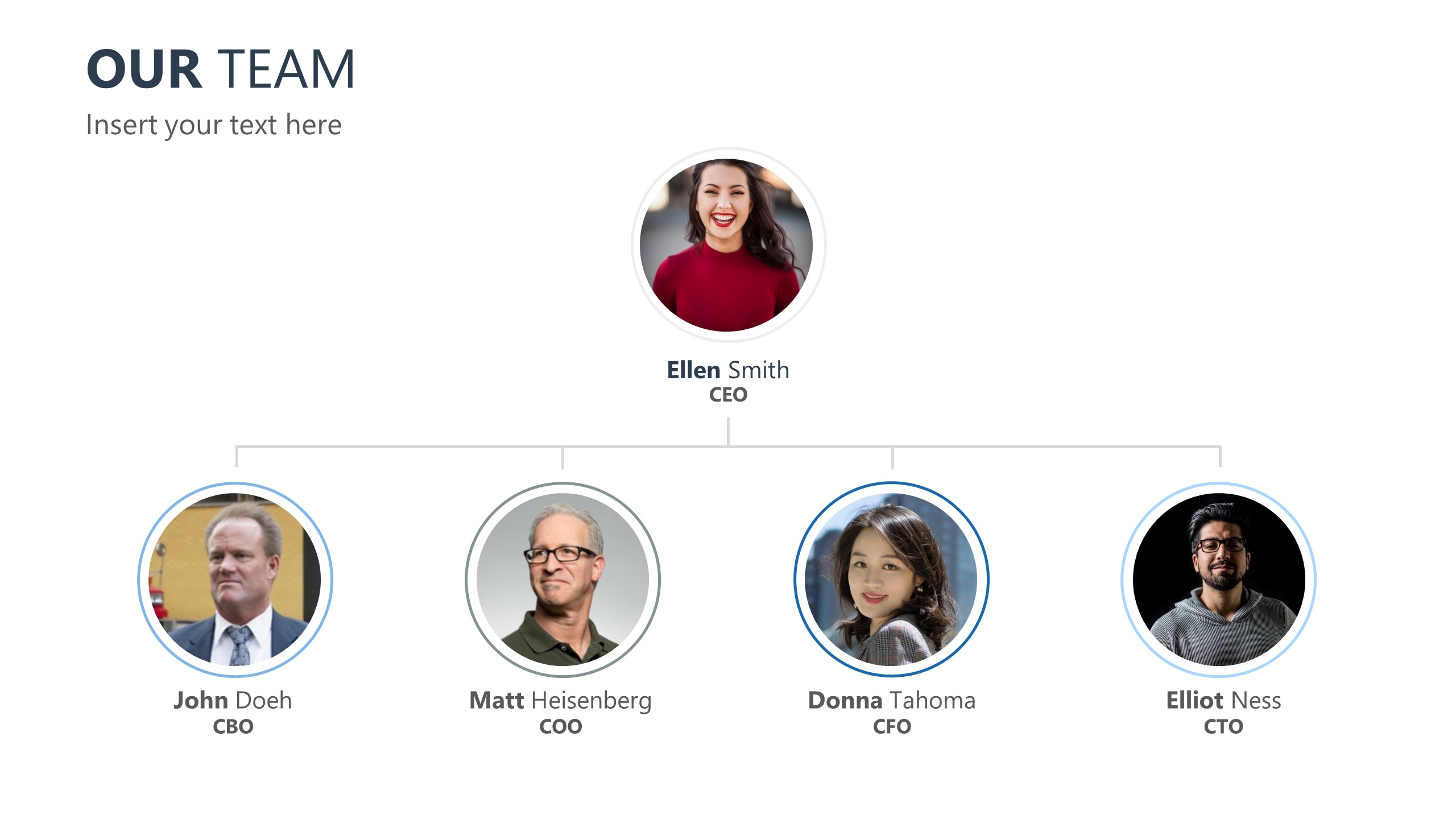 Free Blue Business Corporate Slide Deck - SlideModel