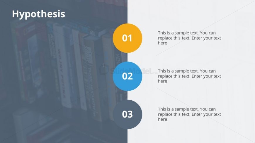 Hypothesis Slide for Professional Thesis PowerPoint - SlideModel
