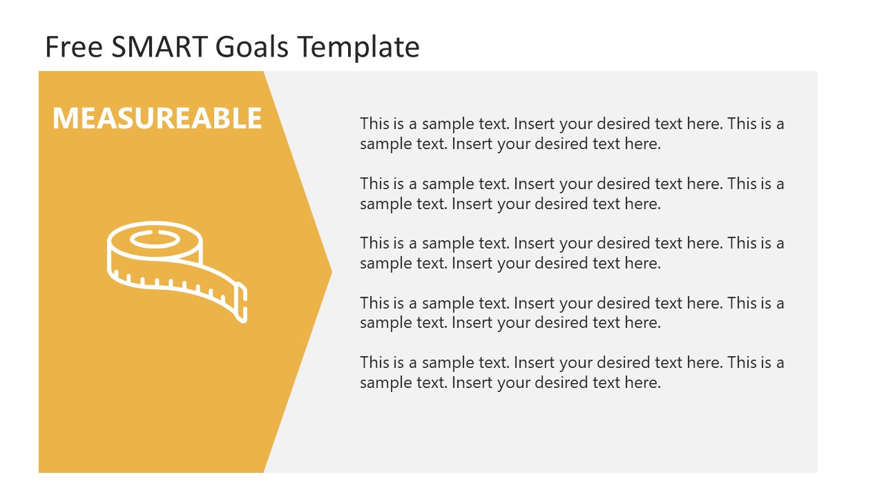 Free Smart Goals PowerPoint Template & Google Slides