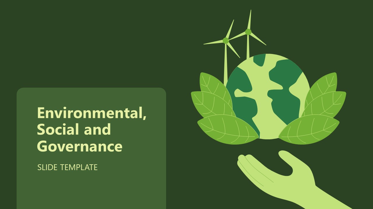 Free ESG Slide Template for PowerPoint & Google Slides