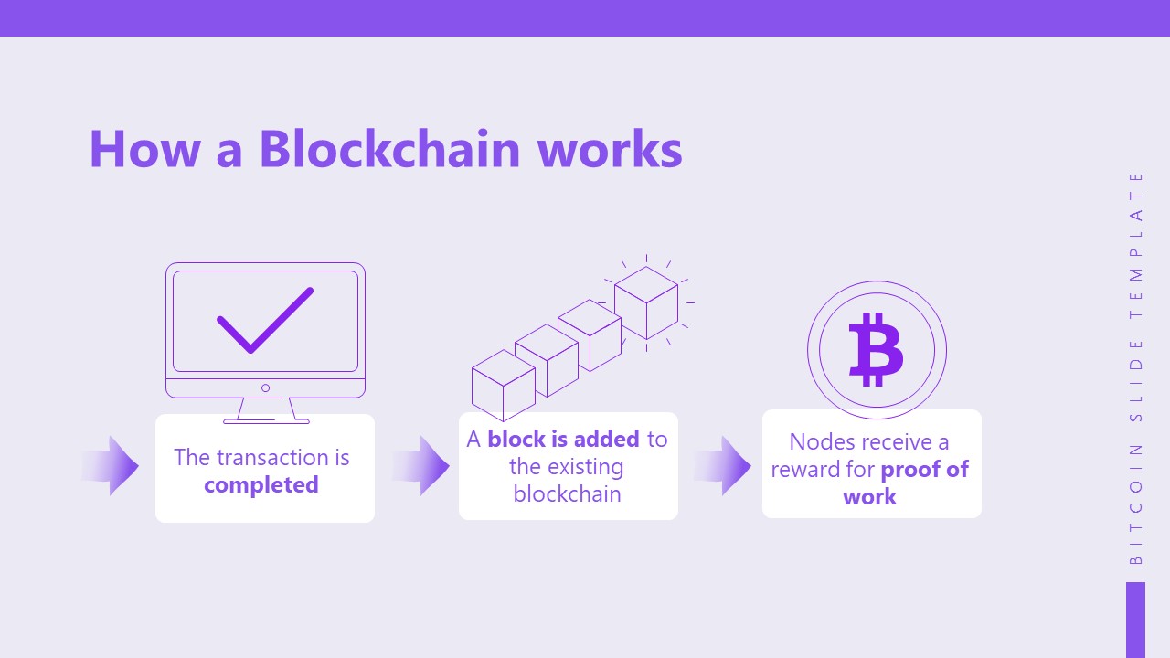 Free Blockchain Slide Template for PowerPoint & Google Slides