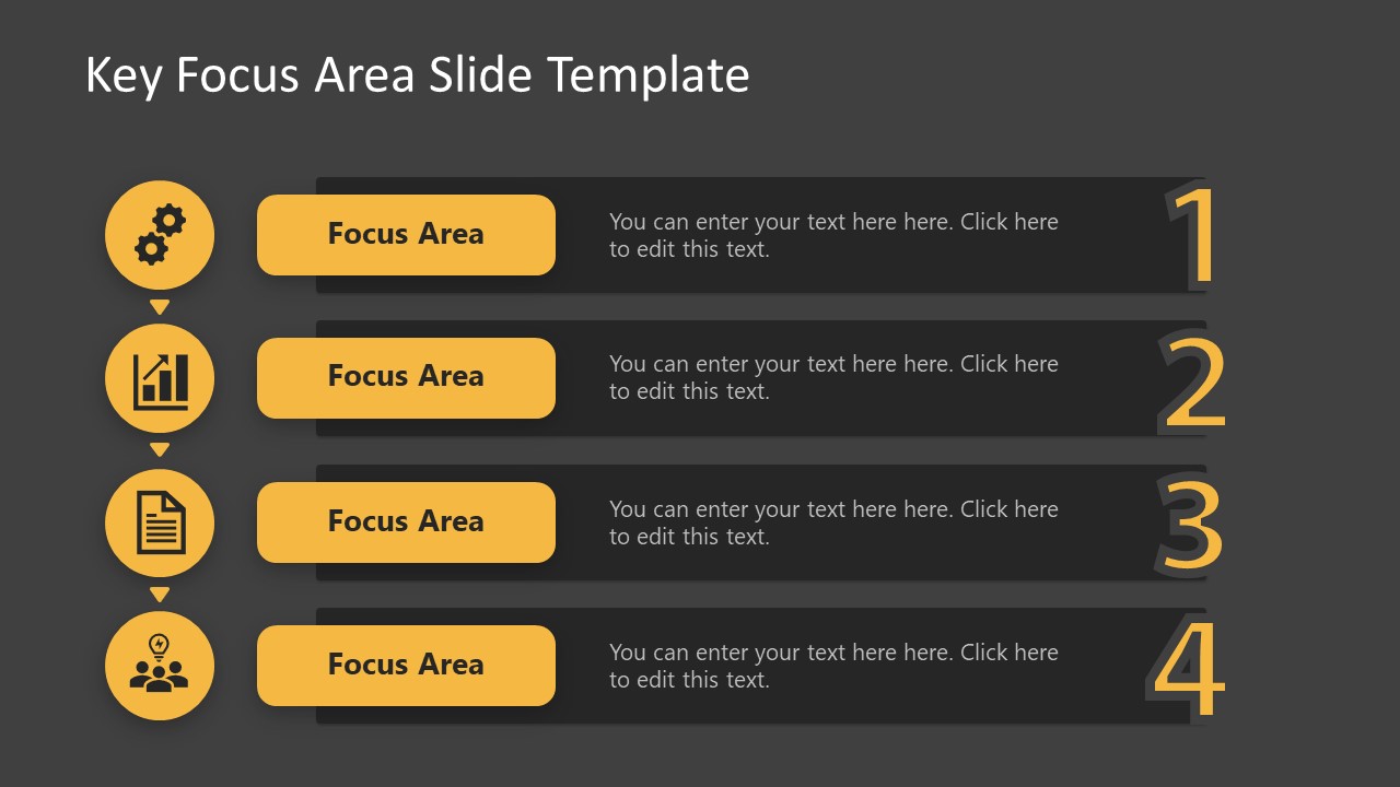 Free Key Focus Area PowerPoint Template & Google Slides
