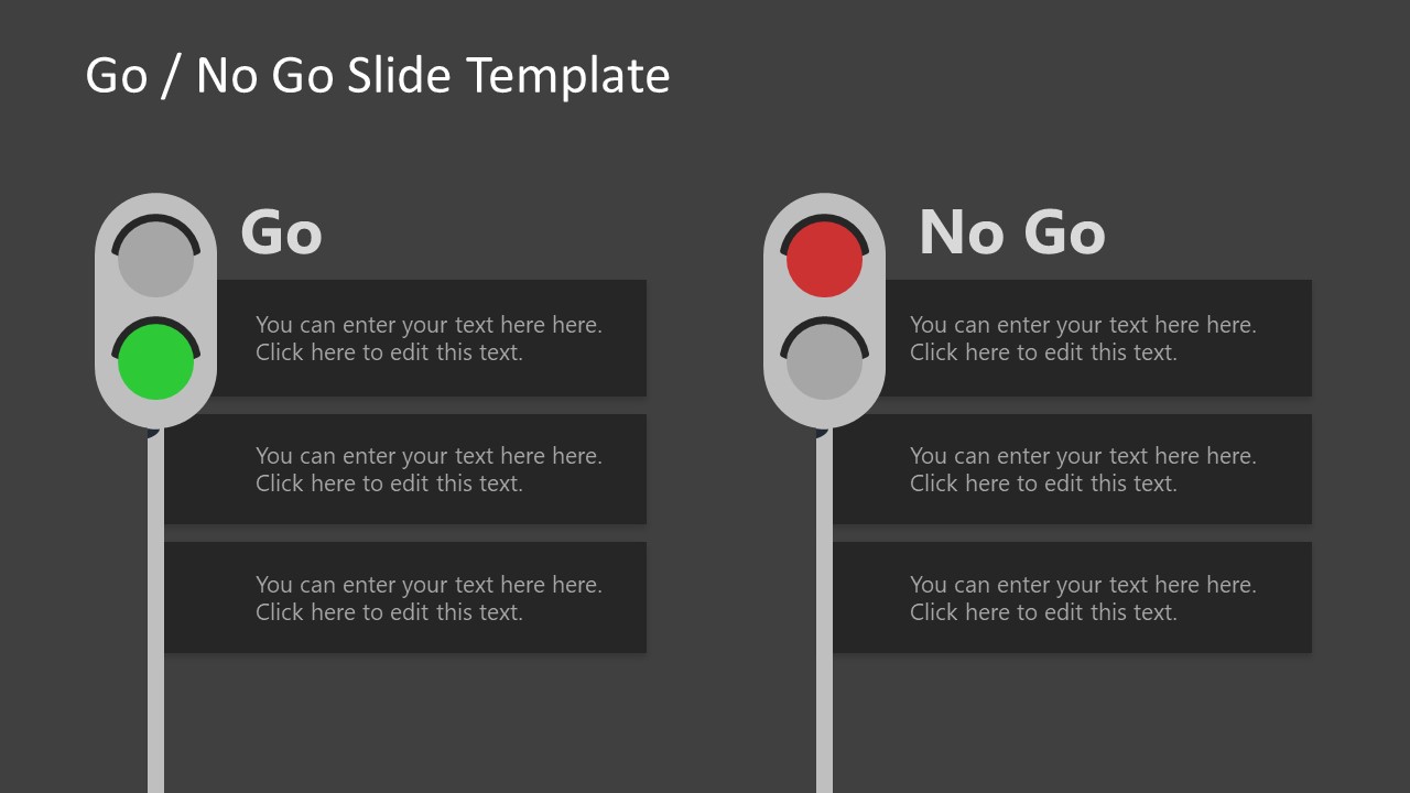 Free Go No Go Slide Template for PowerPoint & Google Slides