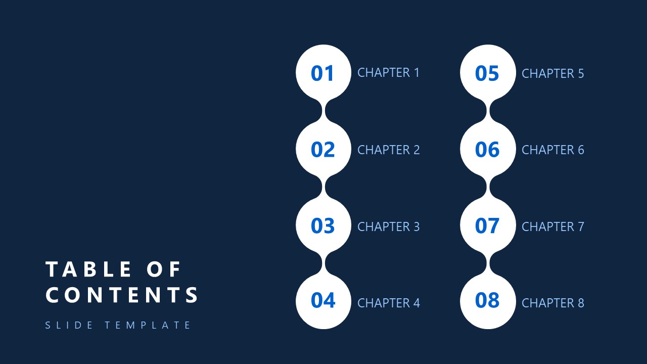 Free Table of Contents PowerPoint Template & Google Slides