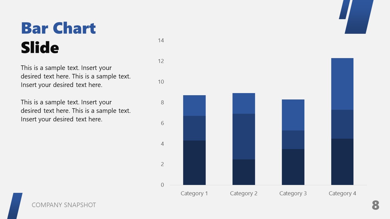 Free Company Snapshot PowerPoint Template