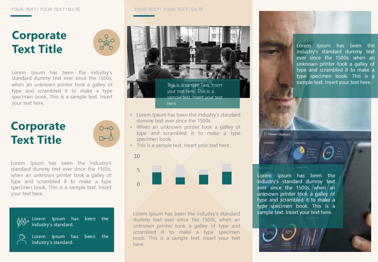 Free Business Brochure PowerPoint Template - SlideModel