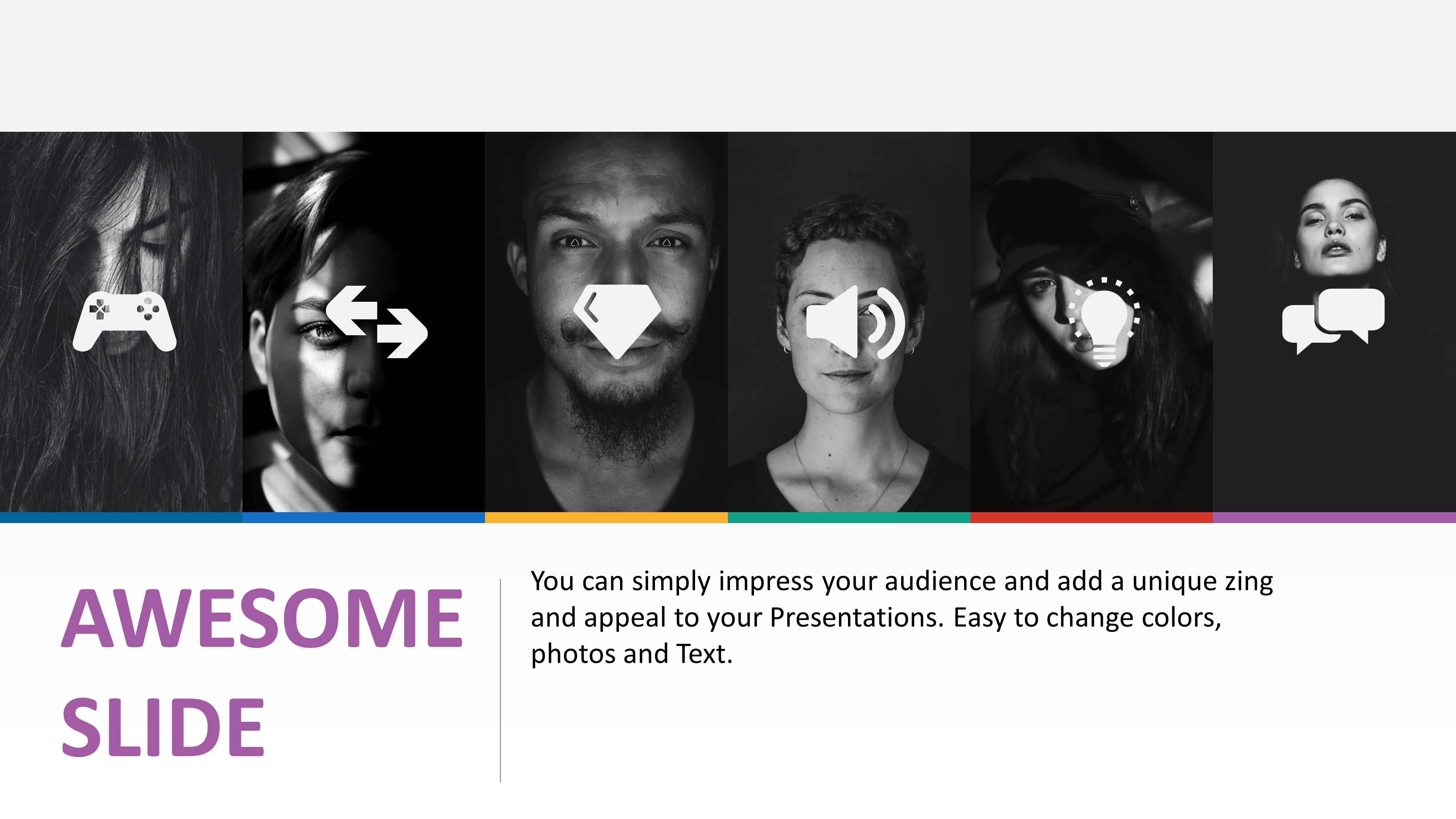 Slider Design PowerPoint Animated Template - SlideModel