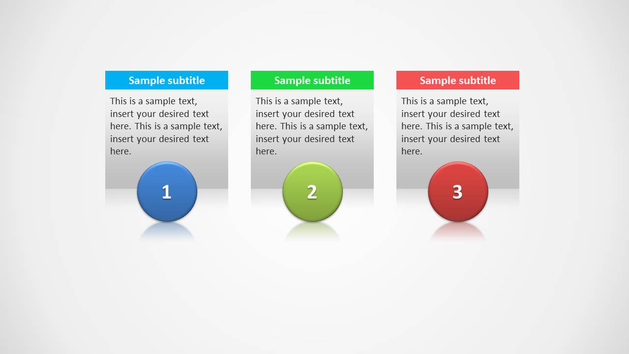 3 Columns Slide Design for PowerPoint - SlideModel