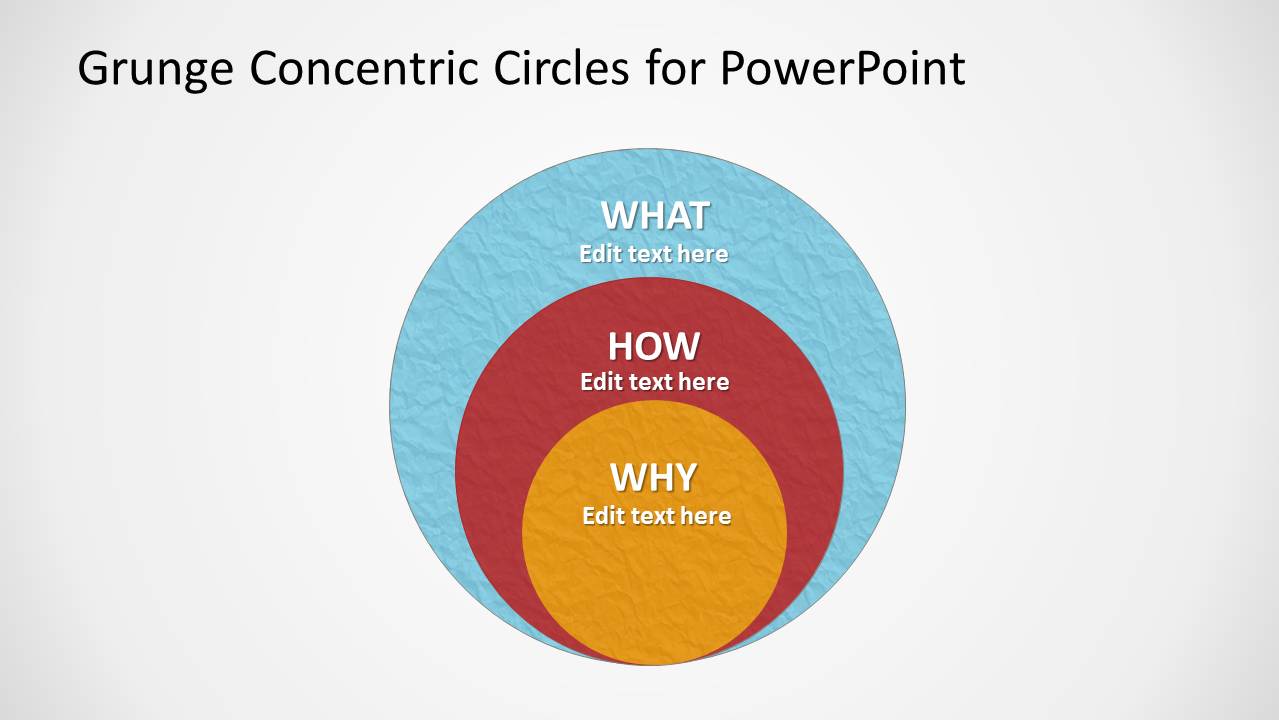 Grunge Concentric Circles for PowerPoint - SlideModel Grunge Concentric Circles for PowerPoint - SlideModel